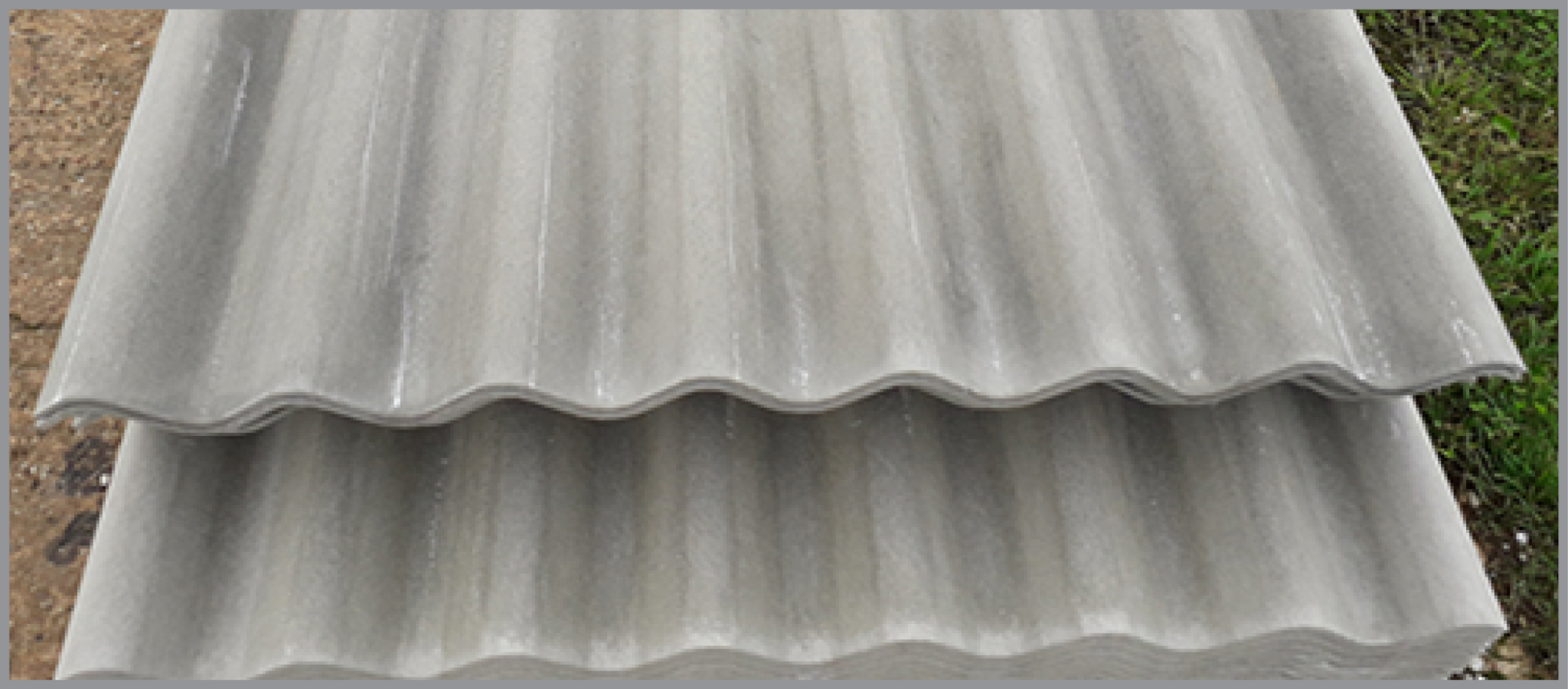 Fiber Cement Corrugated Roof Tile – BBMPH Buildstone